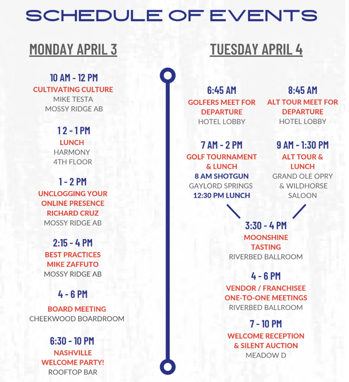 Convention Information | Roto-Rooter Franchisee Association